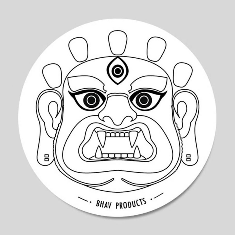 1cm Colourful Tika Stickers – Bhav Shop