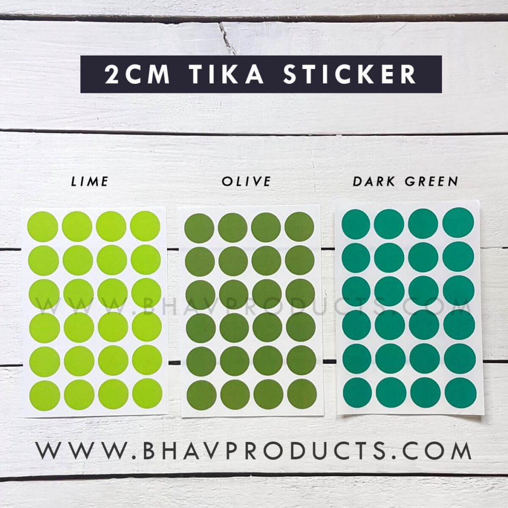 2cm Tika Stickers – Bhav Shop