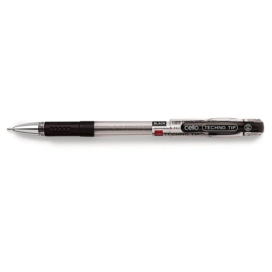 Cello Black Techno Tip Ball Pen – Bhav Shop