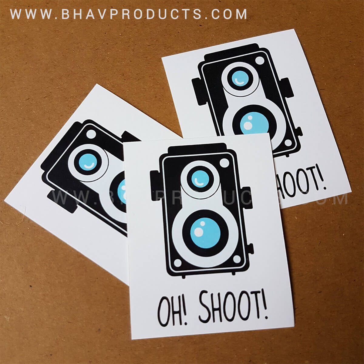 Oh Shoot! Sticker (Camera) – Bhav Shop