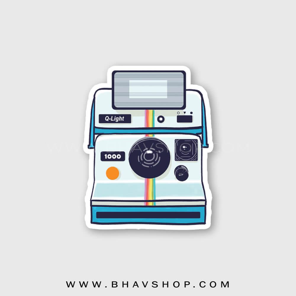 Polaroid Camera Sticker (Big) – Bhav Shop