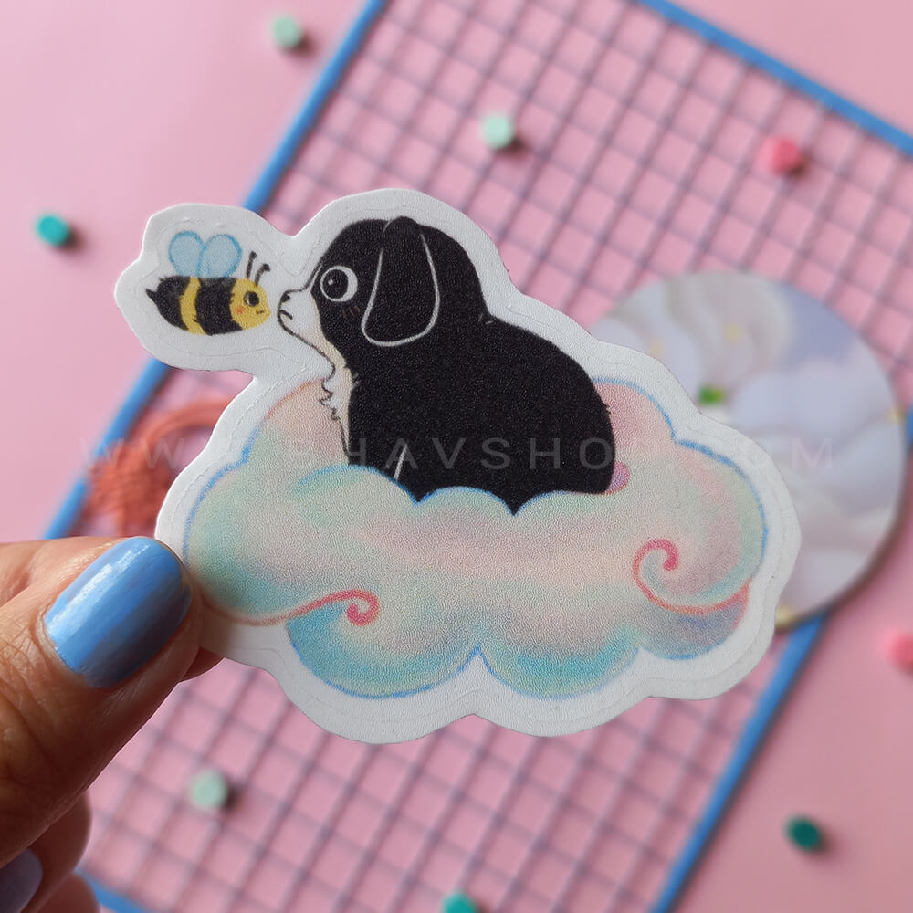 Bee Friend Sticker - Vinyl Die Cut – Bhav Shop