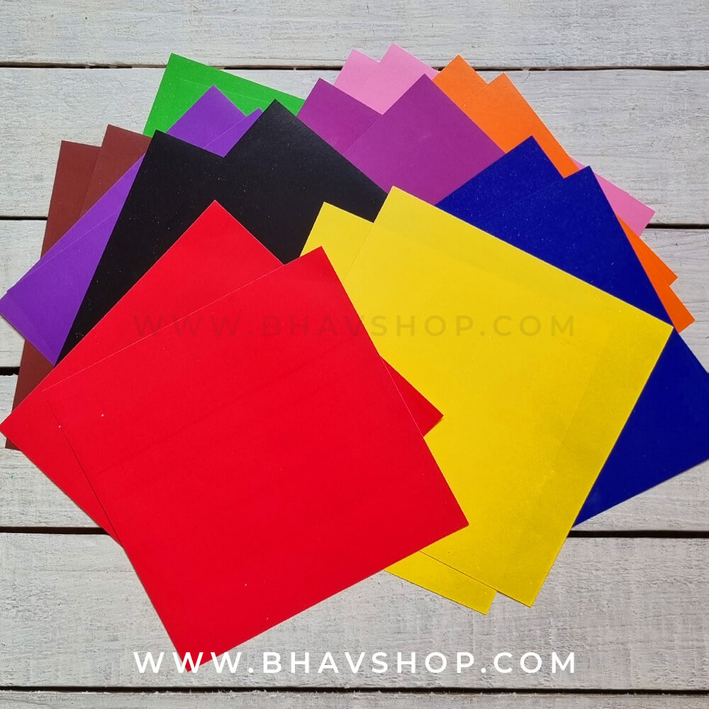 Origami Sheets, Craft, Activity Paper (10 Colours) - 20 Sheets, 6x6 ...