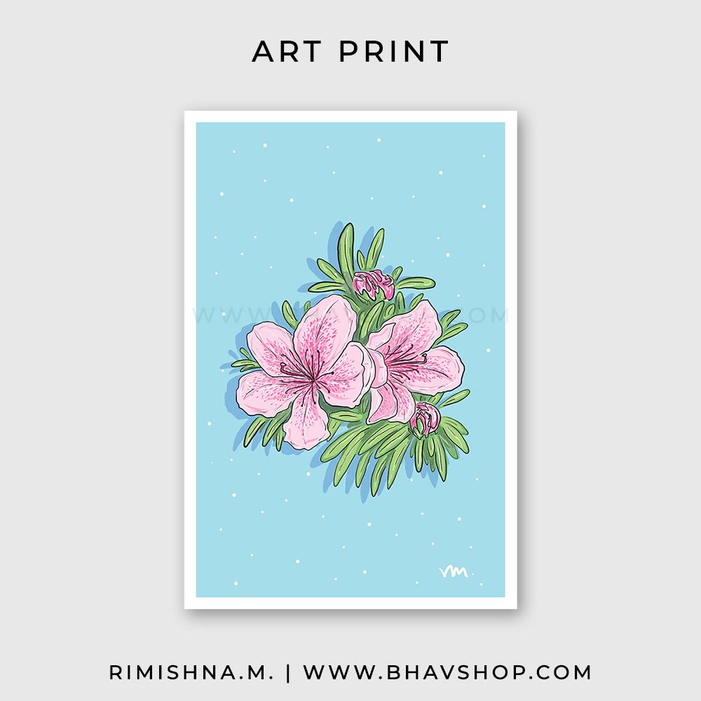 Azalea Artprint – Bhav Shop